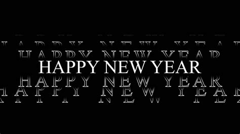 Happy New Year Loop Typography Animation Design 34101859 Stock Video At Vecteezy
