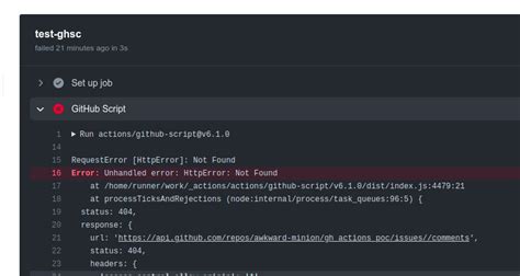 Unable To Use V To Create Comment On Issue Issue Actions Github Script GitHub
