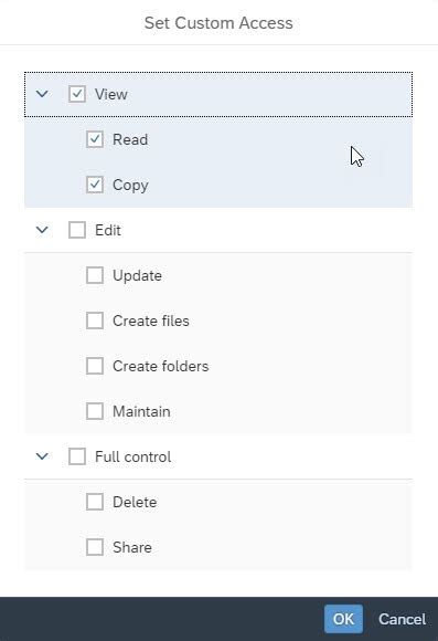 Manage Folder Access In SAP Analytics Cloud Tek Digital Transformations