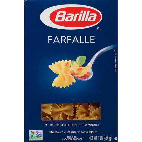 Barilla Farfalle Pasta Case Foodservicedirect