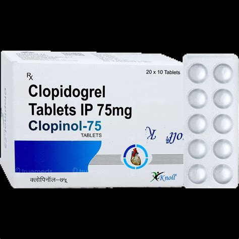 Clopinol 75mg Tablet View Usage Side Effects Price And Subtitute