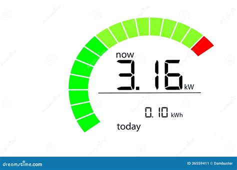Household Energy Usage Meter Stock Image Image Of Environment Unit
