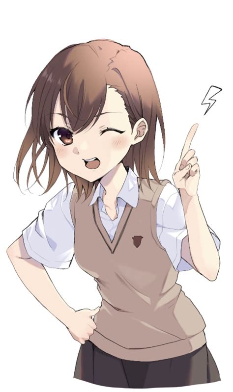 Misaka Mikoto Toaru Majutsu No Index And 1 More Drawn By Amenos3