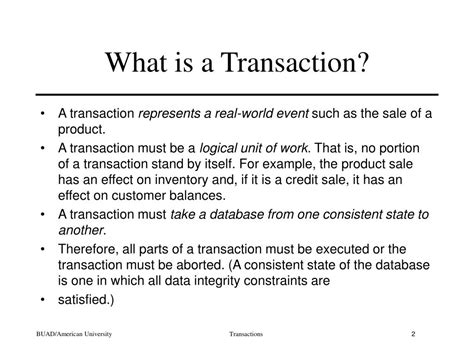 Ppt Transactions Powerpoint Presentation Free Download Id3772527