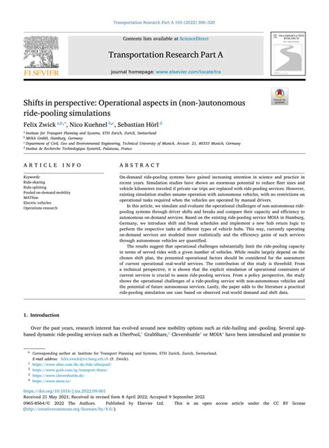 PDF Shifts In Perspective Operational Aspects In Non Autonomous