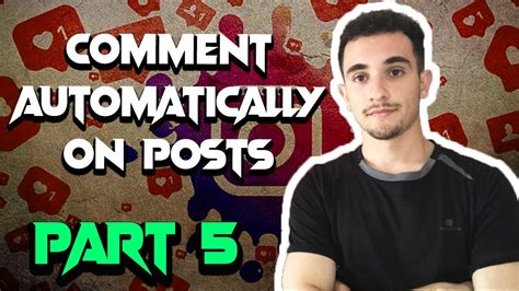 Automate Instagram With Pythonselenium Send Automatic Comments On Instagram Part 5 Youtube