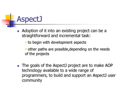 Aspect Oriented Programming Ppt Download