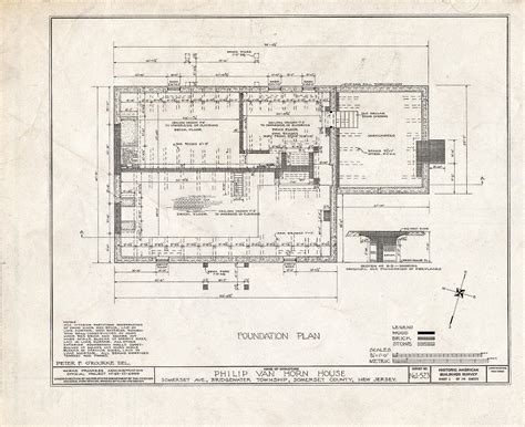 Historic Pictoric Blueprint Habs Nj18 Boubv2 Sheet 1 Of 14