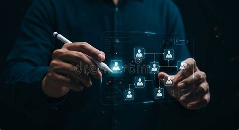 Digital Transformation Optimizing Team Structures And Workflow With Interactive Technology Stock