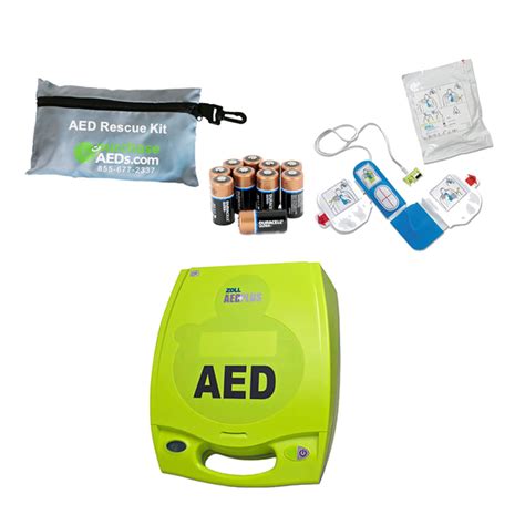 Zoll Aed Plus Recertified Portable Bundle Purchase Aeds