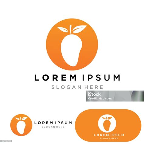 망고 과일 로고 벡터 일러스트 레이 션 디자인 서식 파일입니다 플랫 스타일의 망고 망고 아이콘입니다 망고와 건강한 과일 디자인은 현대적인 스타일입니다 벡터 그림 0명에 대한