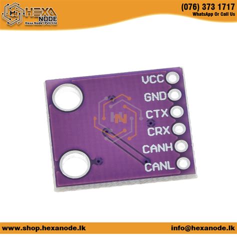 MCP2551 High Speed CAN Protocol Controller BUS Interface Module For Arduino Hexa