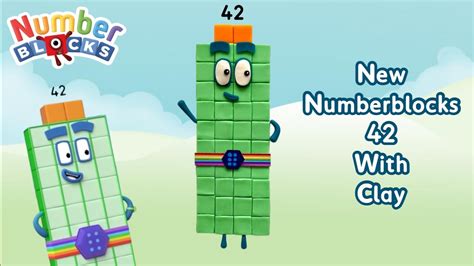 Making Numberblocks 42 Numberblocks Newnumberblocks Youtube