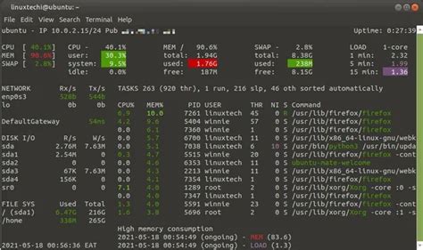 文章 如何用 Glances 命令监控 Linux 系统 ？ 酷瓜云课堂