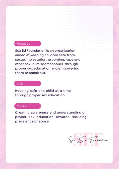 Sex Ed Foundation Sexedfoundation Twitter
