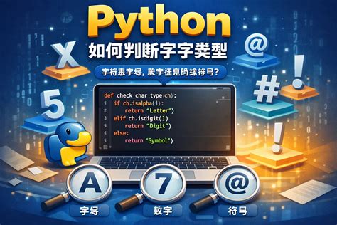 Python如何判断字符类型 Python如何判断字符类型