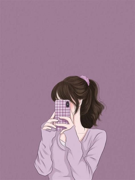 100 Purple Anime Girl Wallpapers