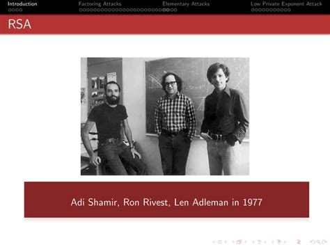 Security Attacks On Rsa Pdf Information And Network Security Computing