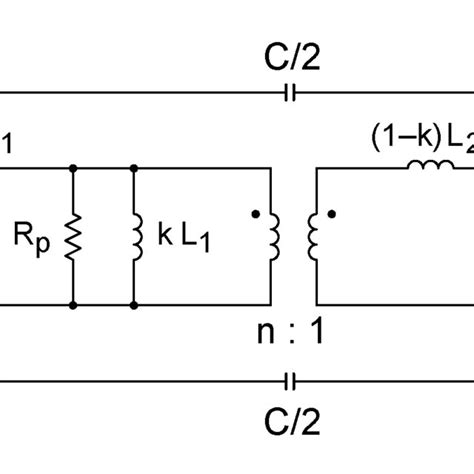 Equivalent Circuit Of The Bow Tie Antenna Input Impedance The Circuit
