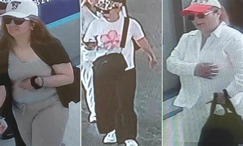 Cctv Of Three Women Is Released After £10000 In Cash Is Stolen From