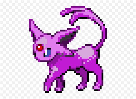Pixilart Espeon By Anonymous Espeon Sprite Pngespeon Png Free