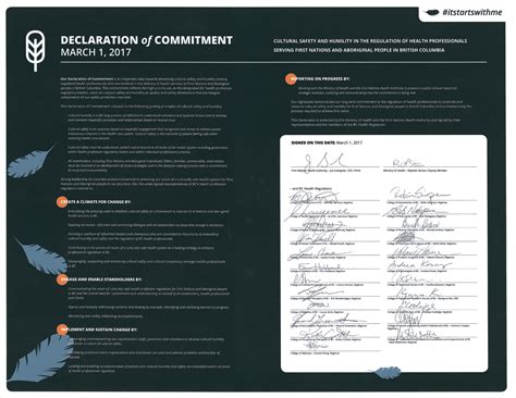 Declaration Of Commitment Bchr Bc Health Regulators