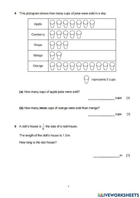 Week 3 Maths Homework Worksheet Live Worksheets