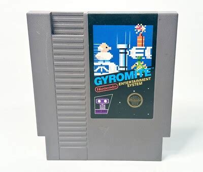 Gyromite Nes Nintendo Game For Rob The Robot 45496630010 Ebay