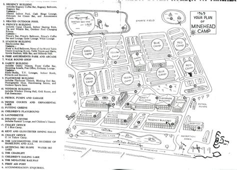 Minehead Map From 1969