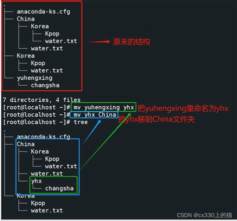 Linux系统基本操作命令（centos7，命令详细演示和解读） Csdn博客