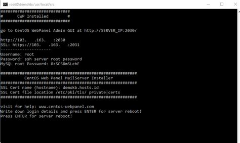 Cara Install CentOS Web Panel Di VPS Centos 7 Basis Pengetahuan