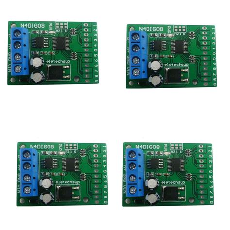 4x 8ch Inputoutput Digital Switch Ttl Lvttl Cmos Rs485 Io Control Module Modbus Rtu Board For
