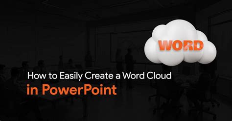 How To Easily Create A Word Cloud In Powerpoint