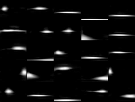 the 25 basic components of the dataset each one represents a gesture