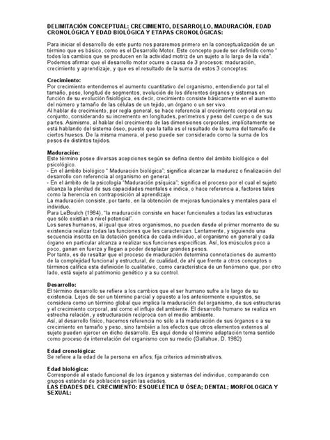 Crec Mad Edades Den Esq Y Sex Descargar Gratis Pdf Hueso Pubertad