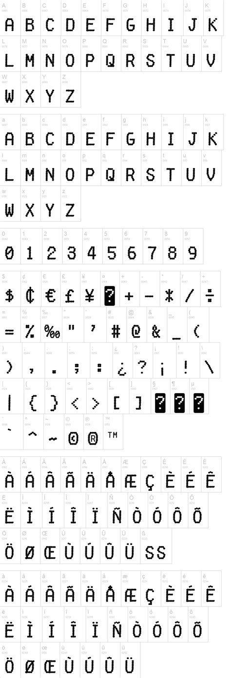 Fake Receipt Font