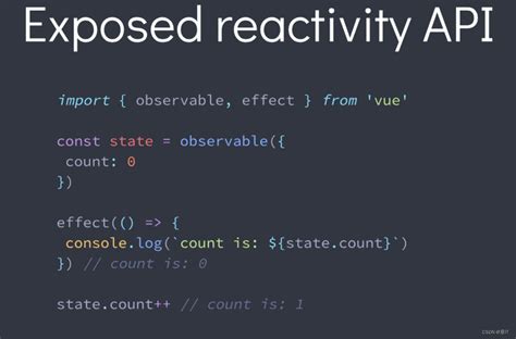 Vue3跟vue2的区别（超详细，要收藏）vue2和vue3区别 Csdn博客