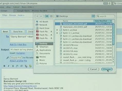 How Attach Photos On Email YouTube