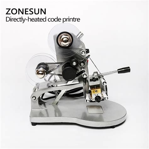 Zonesun Flatbed Printer Ribbon Printer Date Codin Vicedeal