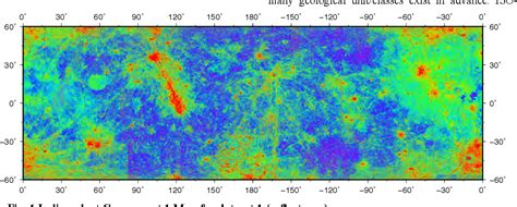 Figure 1 From Unsupervised Classification Of The Moons Surface Spectral Characteristics Based
