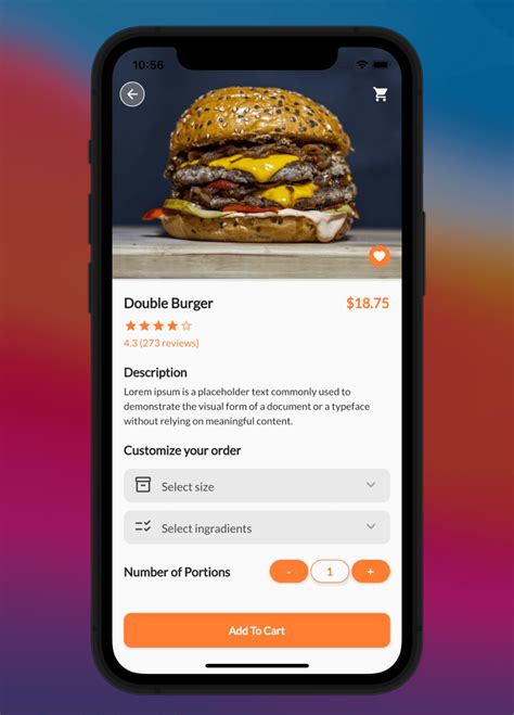 Food Ordering App In Flutter Free Source Code Free Project Ideas 2025