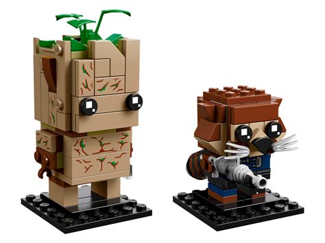 Groot And Rocket Raccoon LEGO BrickHeadz