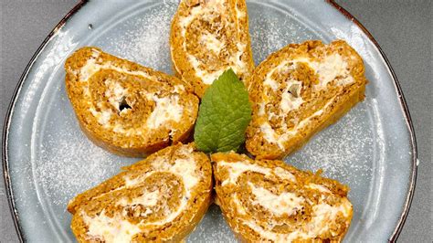 🎃 Сладко руло от тиква с крем и ядки по Зоната Youtube