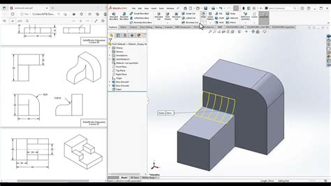 Practice 45 Solidworks Tutorials Youtube