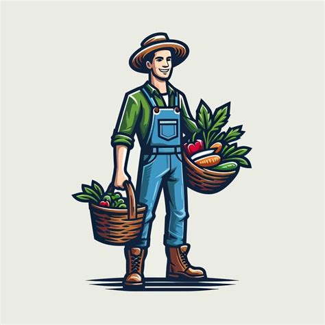 Premium Vector Farmer