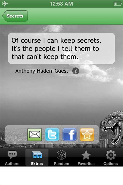 Famous Quotes About Secrecy Quotesgram