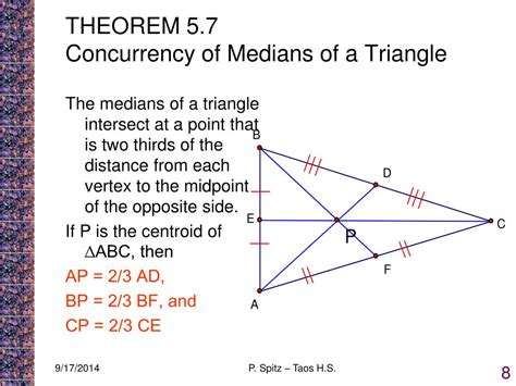 Ppt 5 3 Medians And Altitudes Of A Triangle Powerpoint Presentation