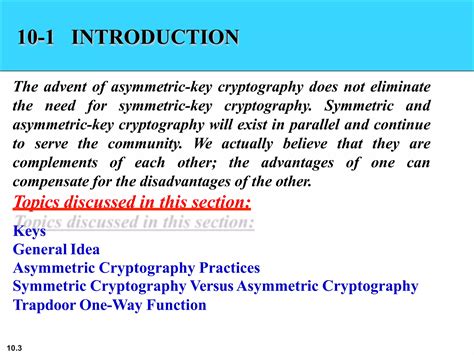 Asymmetric Cryptographypptx Information And Network Security Computing