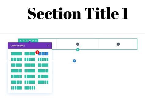 Using Divis Transform Options To Create Expanding Section Content On