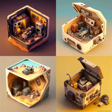 Prompt Room Isometric Download Script For Ai Promptiai